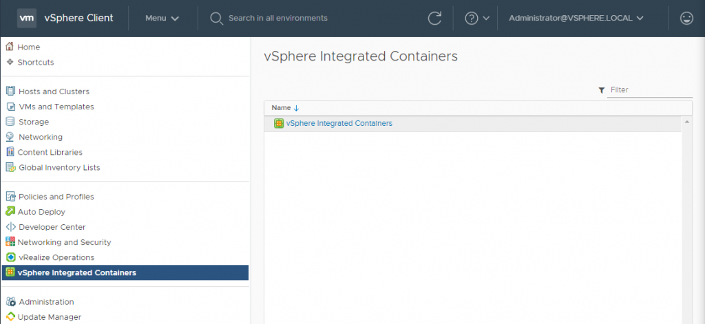 Deploy Virtual Container Host for vSphere integrated Containers – vRaccoon