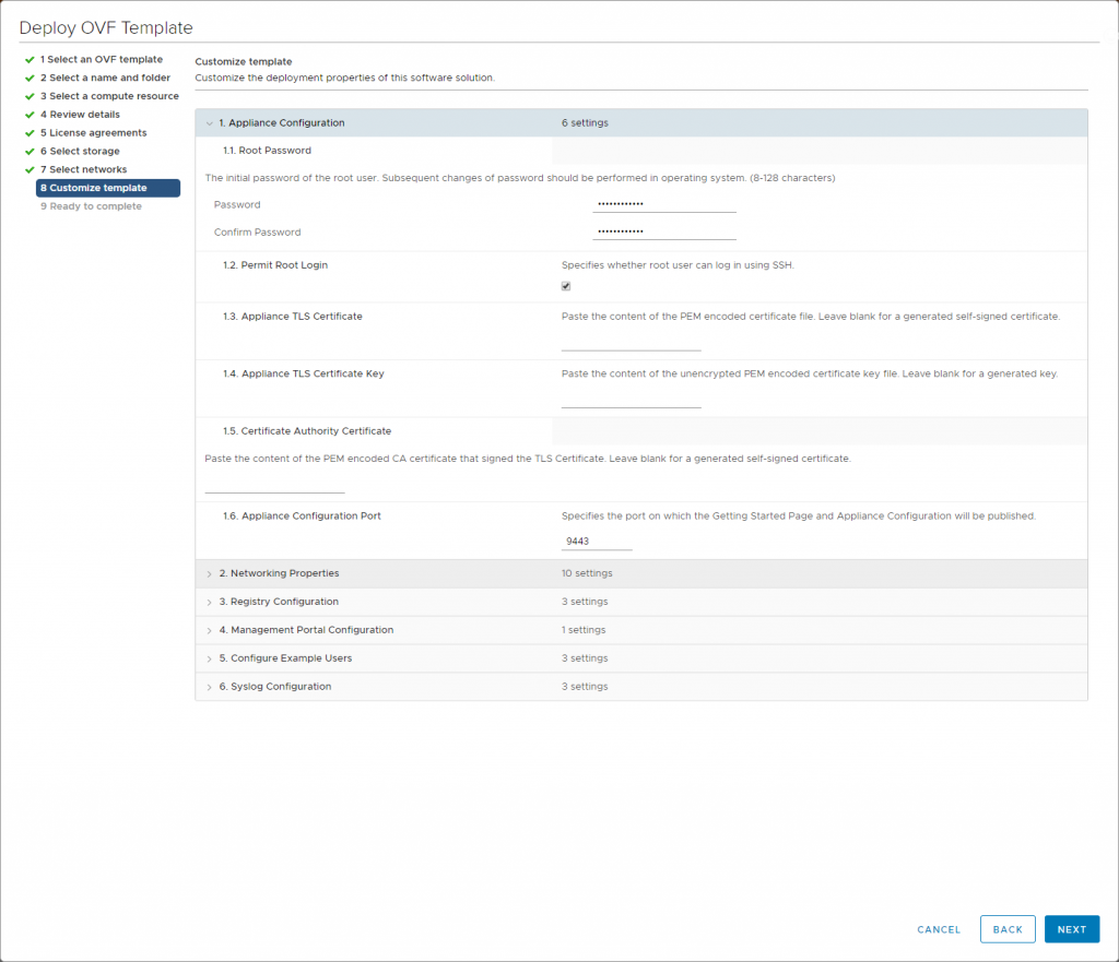 Deploy VMware vSphere integrated Container Appliance – vRaccoon Deploy VMware vSphere integrated Container Appliance – vRaccoon