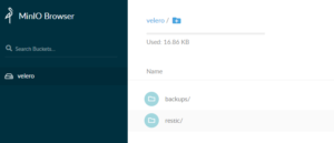 Velero – Backup and Restore Example – vRaccoon