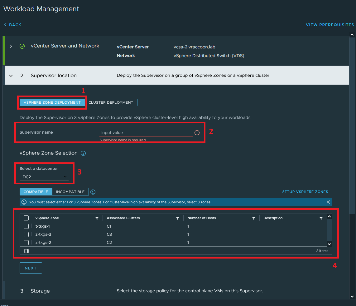 vSphere with Tanzu High Availability with vSphere Zones – vRaccoon